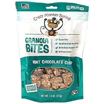 Crazy Monkey Granola Bites Salted Caramel