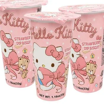 Hello Kitty Chocolate Dip Biscuits