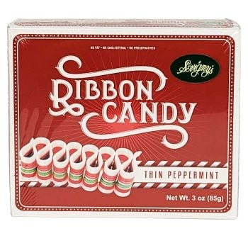 Ribbon & Old Fashioned Candy - Christmas Candy - Christmas
