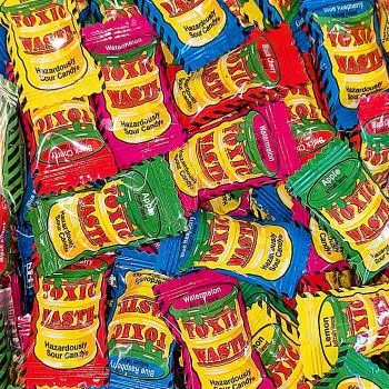 Toxic Waste Sour Blue Candy