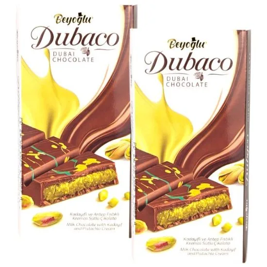 Beyoglu Dubaco Dubai Milk Chocolate (Pistachio)