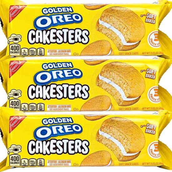 Golden Oreo Cakesters