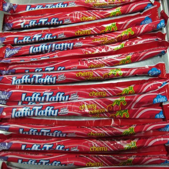 Wonka Laffy Taffy Ropes Cherry