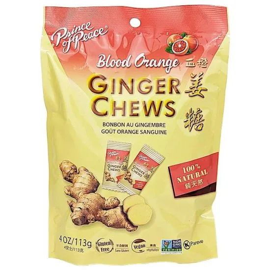 Prince of Peace Ginger Chews | Blood Orange