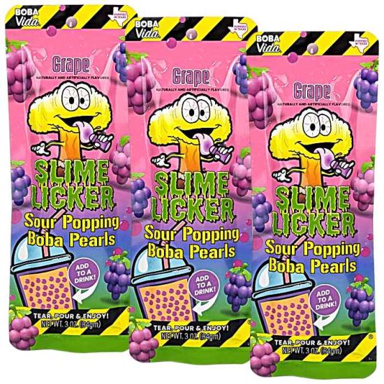 Slime Licker Sour Popping Boba Grape