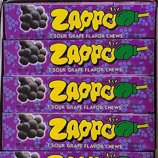 Zappo Sour Grape Chews
